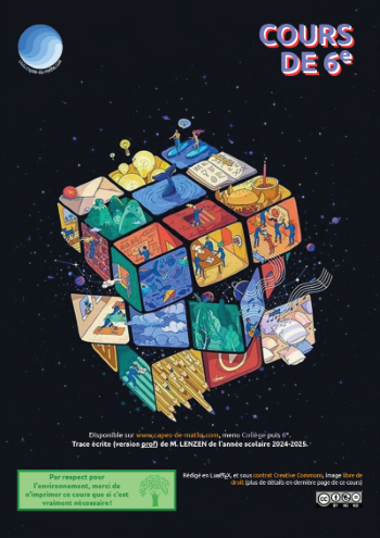 Les Mathématiques - Collège (6ème)